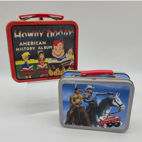 Vintage | Other | 998 Howdy Doody Metal Lunchbox 201 The Lone Ranger ...